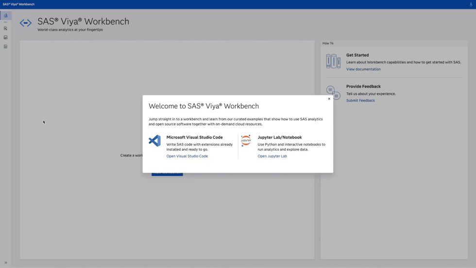 Sas Announces General Availability Of Sas Viya Workbench Developer Environment For Building Ai